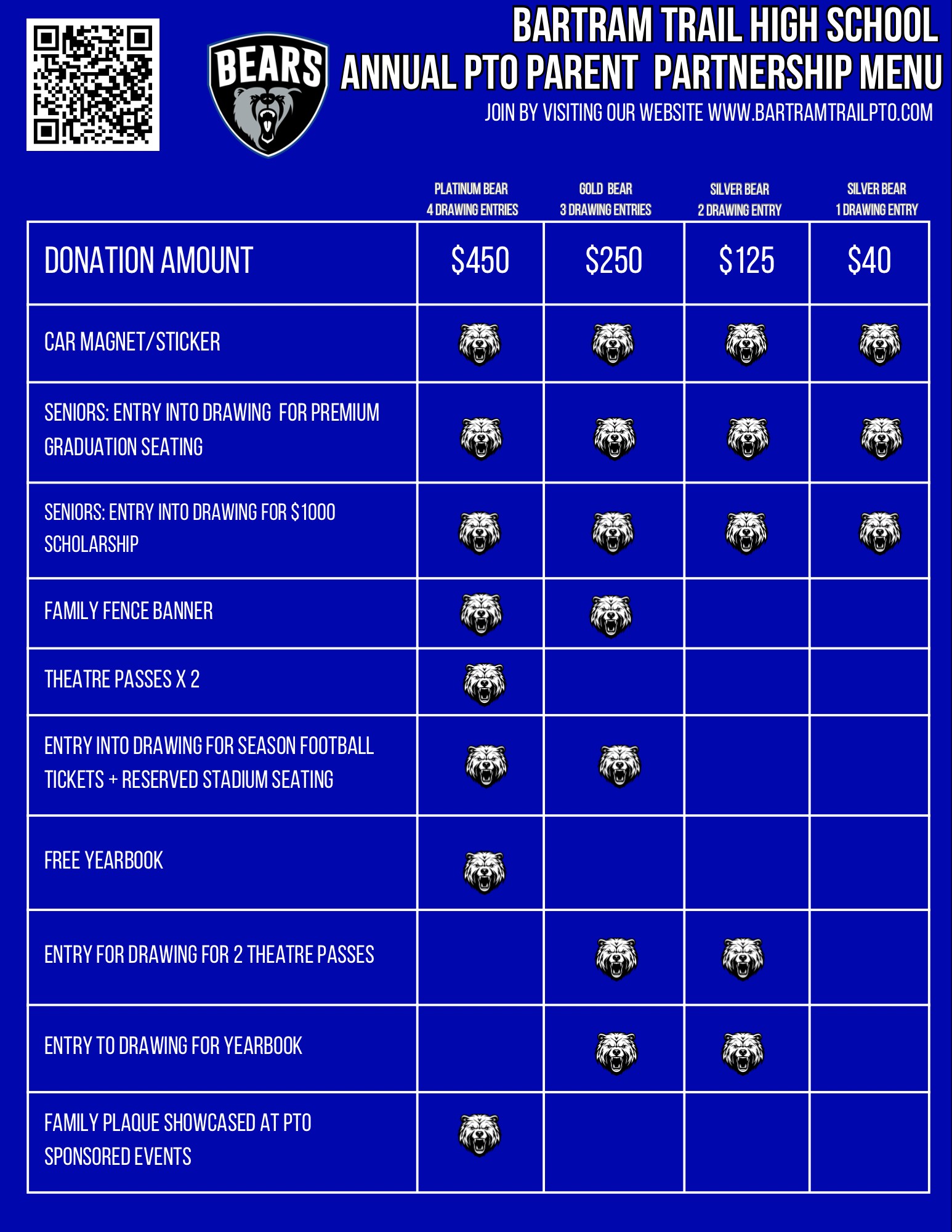 Join today! – Bartram Trail High School PTO